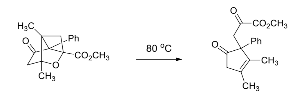 Solved CO2CH3 H3C Ph Ph 80 oC CH3 23 CH3 CH3 | Chegg.com