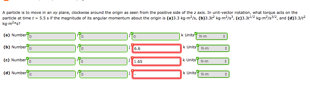 Solved A particle is to move in an xy plane, clockwise | Chegg.com