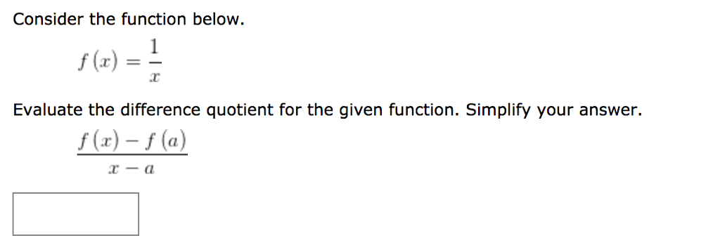 Solved Consider The Function Below F X 3 5x X2 Evaluate