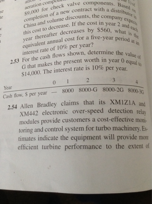 Solved aeration compo $9,000 for check valve com on cmpck | Chegg.com