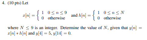 Calculate the following output signal by using | Chegg.com