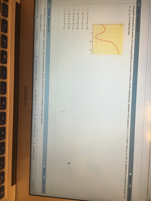 Solved The graph represents the position of a moving | Chegg.com