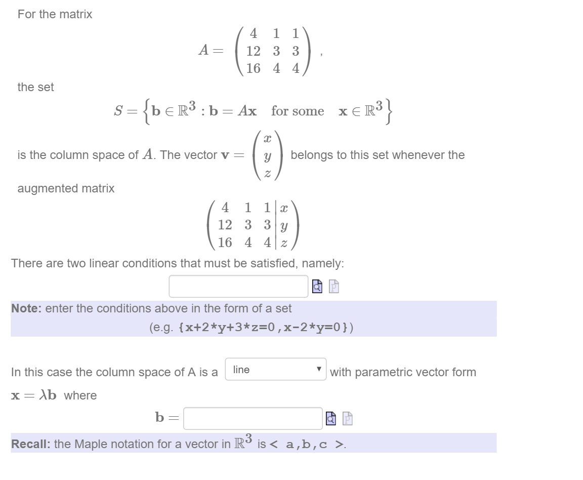 Solved i have an augmented matrix question (calculus) | Chegg.com