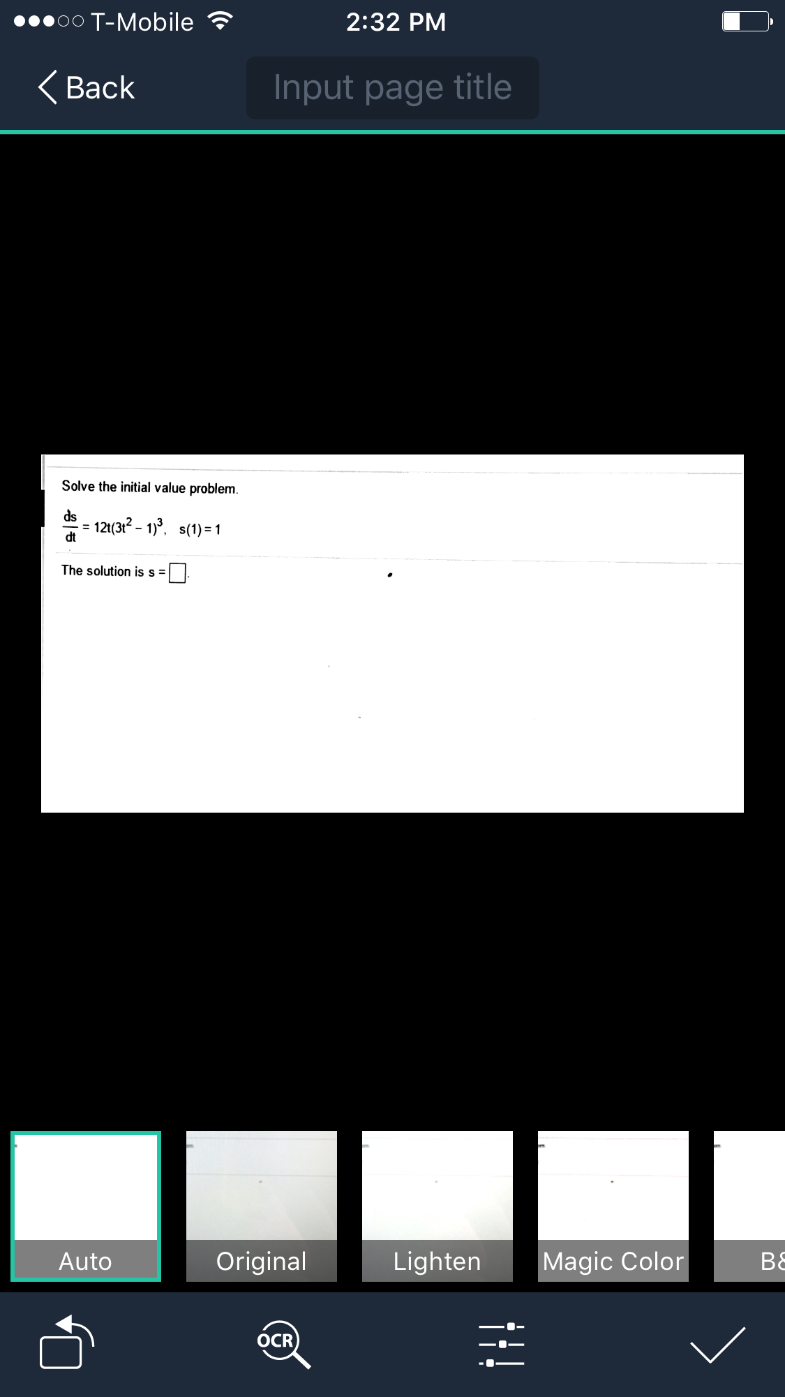 Solved Solve the initial value problem ds/dt = 12t(3t^2 - | Chegg.com