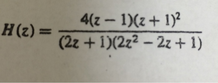 Solved 8 15 A Obtain A Cascade Realization For The