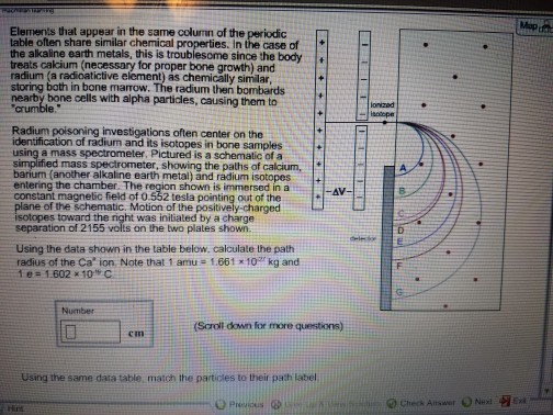 Solved Elements that appear in the same column of the | Chegg.com