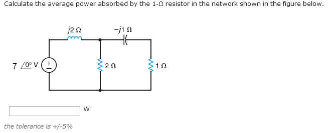 Solved Calculate the average power absorbed by the 1-Ω | Chegg.com Solved Calculate the average power absorbed by the 1-Ω | Chegg.com