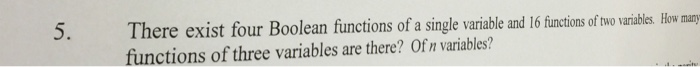Solved There exist four Boolean functions of a single | Chegg.com