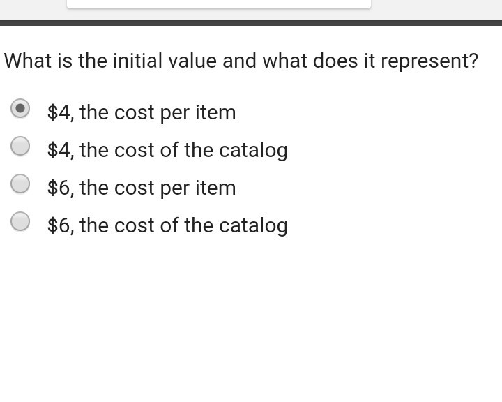 What is the initial value and what does it represent? | Chegg.com