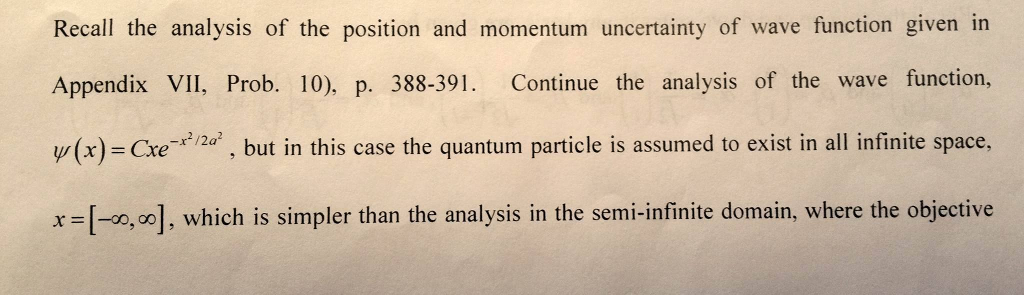 Solved Quantum Mechanics (Difficult) Perhaps my struggles | Chegg.com