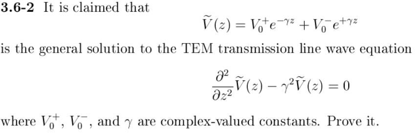 Solved 3.6-2 It is claimed that is the general solution to | Chegg.com