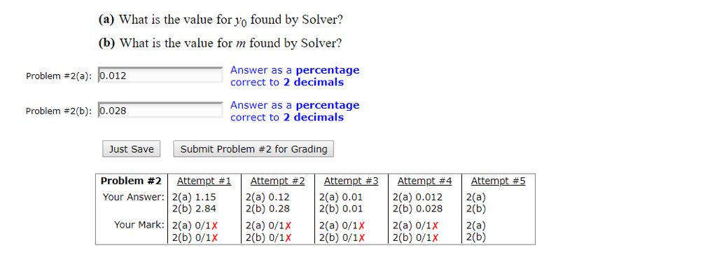 Solved Problem #2: Excel's Solver utility can also find an | Chegg.com