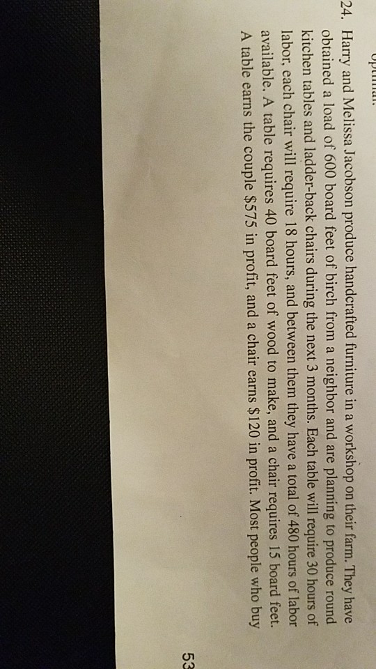 Solved Please solve problem 24 in Excel using excels solver. | Chegg.com