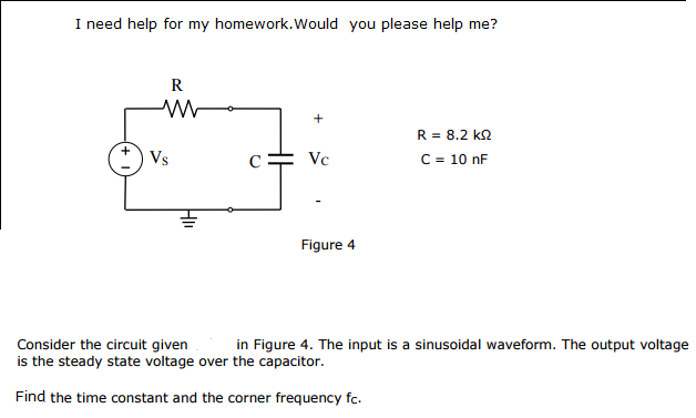 Solved Consider the circuit given in Figure 4. The input | Chegg.com