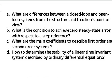 Solved control system | Chegg.com
