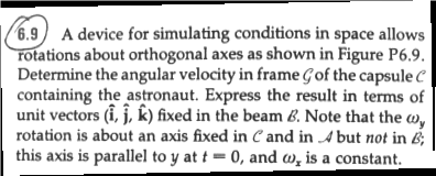 Solved 6.9 A device for simulating conditions in space | Chegg.com