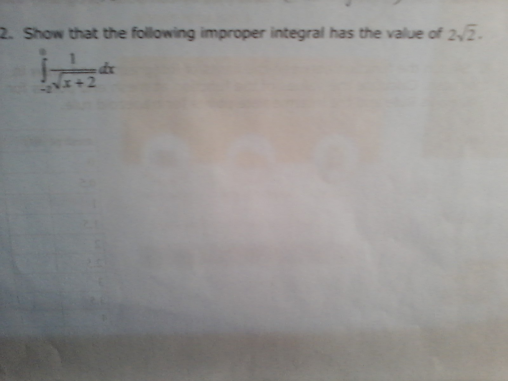 Solved Evaluate improper integrals using limits for | Chegg.com