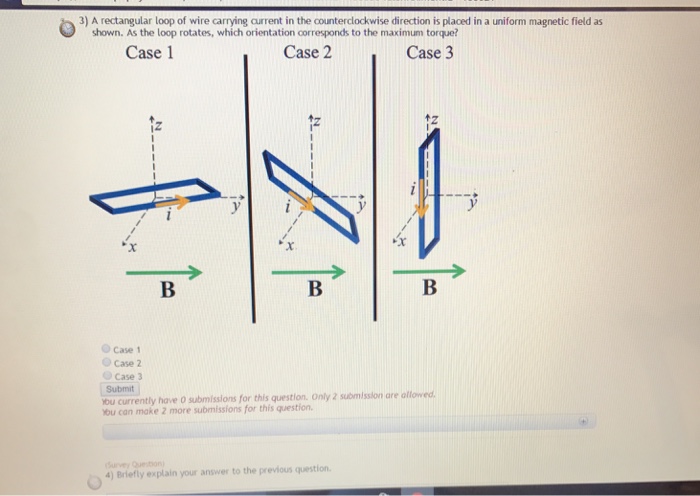 Solved Rectangular loops of wire carrying current in the | Chegg.com