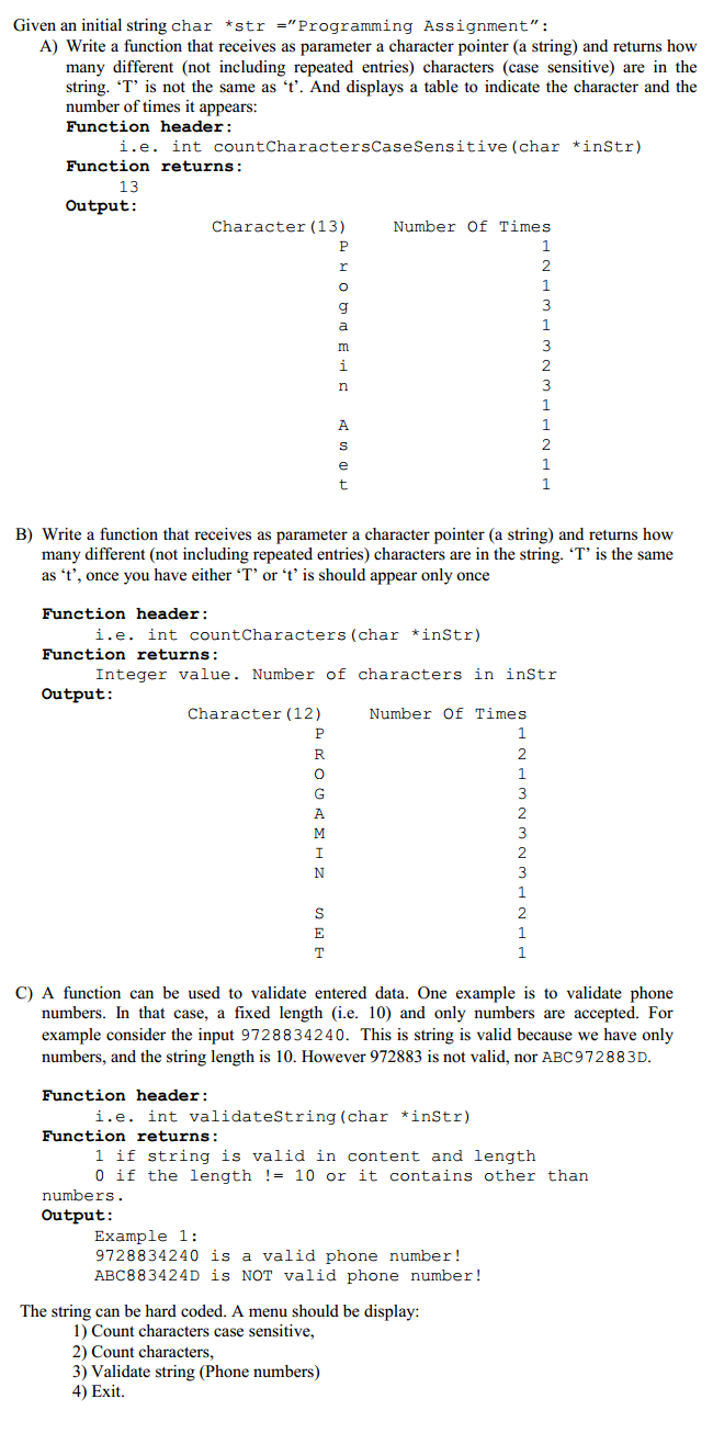 Solved Programming C - Strings and Pointers Q&A: What if | Chegg.com