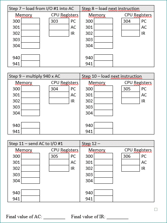 Solved please help complete 1b and 1c below. 1a is | Chegg.com