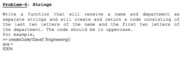 Solved Write a function that will receive a name and | Chegg.com