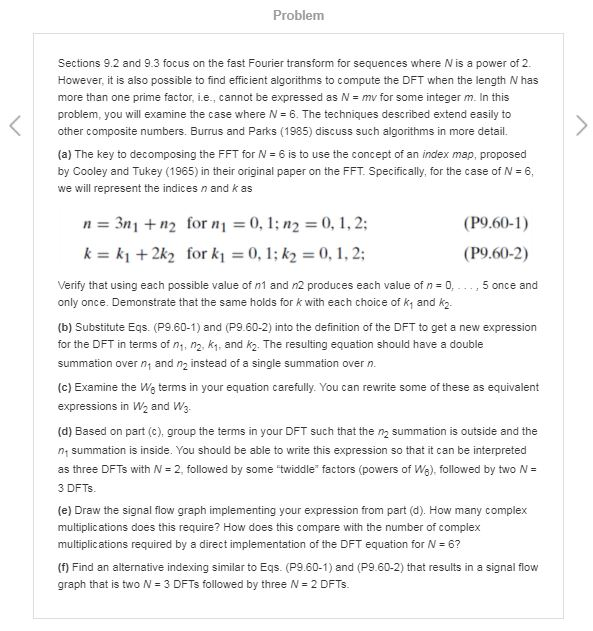 Solved Problem In Section 9.3, we developed the | Chegg.com