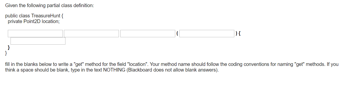 Solved Given the following partial class definition: public | Chegg.com Solved Given the following partial class definition: public | Chegg.com