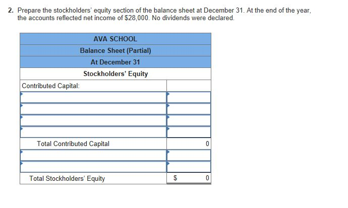 Solved E11-6 Recording and Reporting Stockholders Equity | Chegg.com