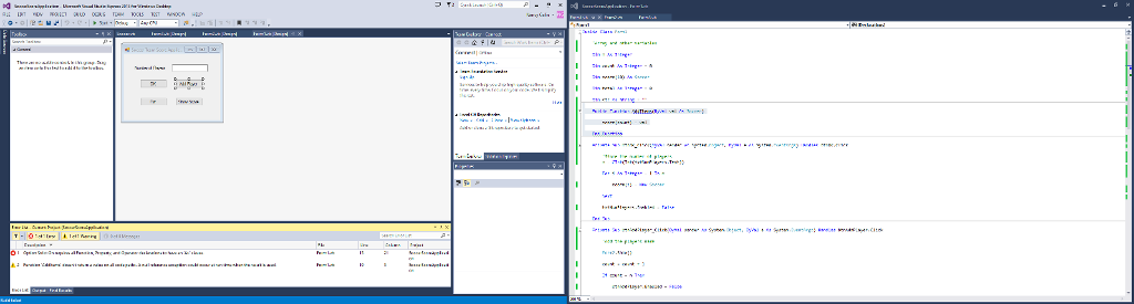 Solved I did a screen shot of my problem and the error I | Chegg.com