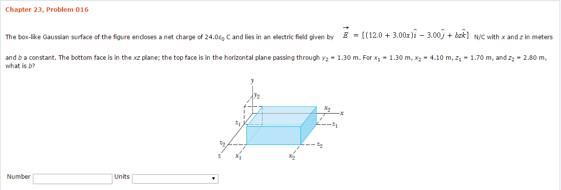 Solved The box-like Gaussian surface of the figure encloses | Chegg.com