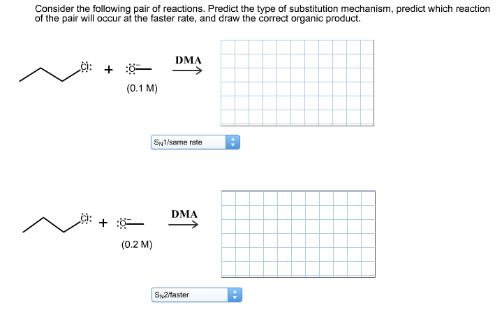Solved Consider the following pair of reactions. Predict the | Chegg.com