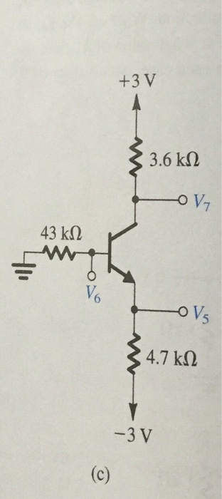 Solved For the three circuits shown below, find values of | Chegg.com