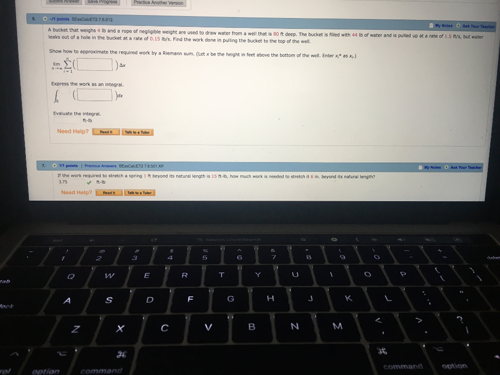 Solved Will someone please answer this calc 2 problem for | Chegg.com