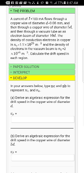 Solved each region. PAPER SOLUTION INTERPRET DEVELOP In | Chegg.com