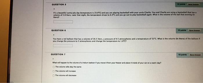 Solved QUESTION 2 You are sitting at sea level with an | Chegg.com