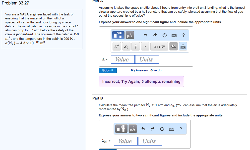 Solved You are a NASA engineer faced with the task of | Chegg.com