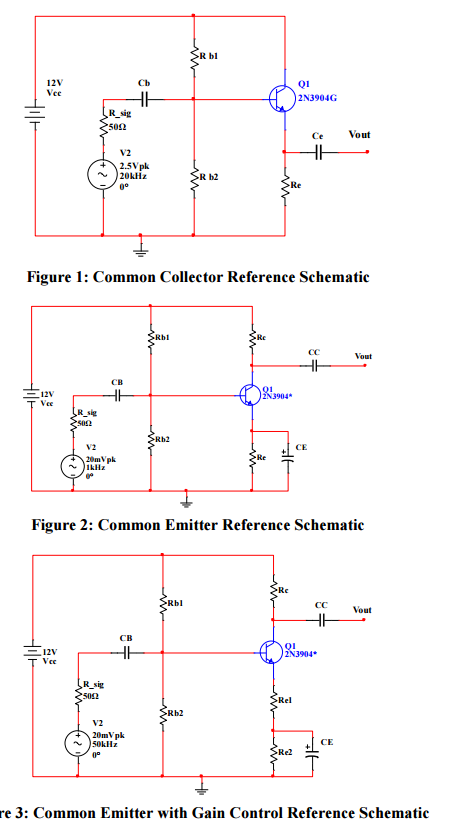 Solved Design each stage of a Cascade Amplifier with the | Chegg.com