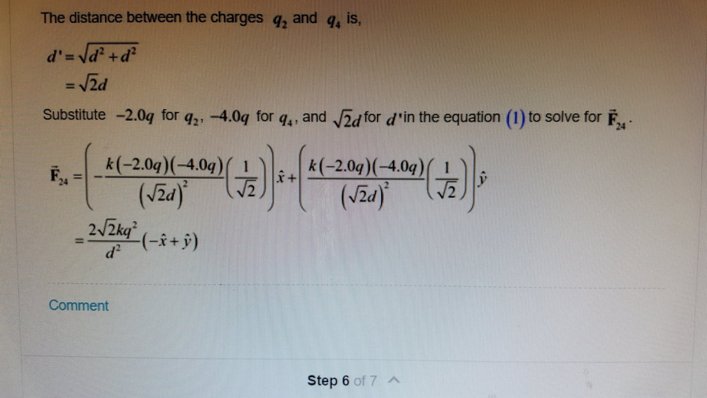 Solved Can someone solve the equation. I dont know how the | Chegg.com