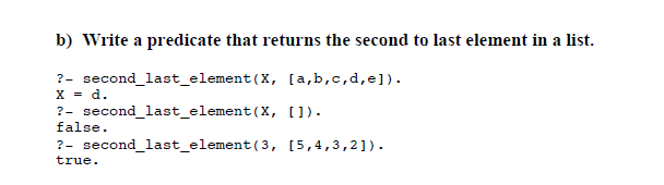 Solved Prolog. Help with Prolog please. I tried both | Chegg.com Solved Prolog. Help with Prolog please. I tried both | Chegg.com