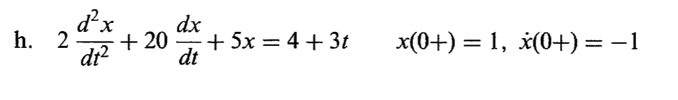 Solved 6-4. Get complete solutions, using the D-operator | Chegg.com