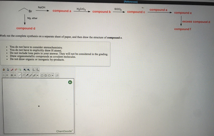 Solved Work out the complete synthesis on a separate sheet | Chegg.com Solved Work out the complete synthesis on a separate sheet | Chegg.com