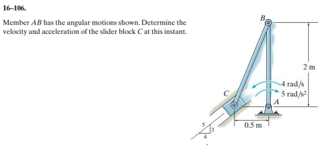 Solved Find the velocity of C and ?BC using the relative | Chegg.com