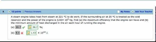 Solved & 1/2 points I Proious Answors My Notos Ask Your | Chegg.com