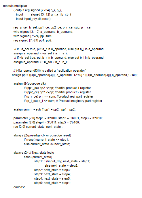 2. Reverse engineer this complex number multiplier | Chegg.com