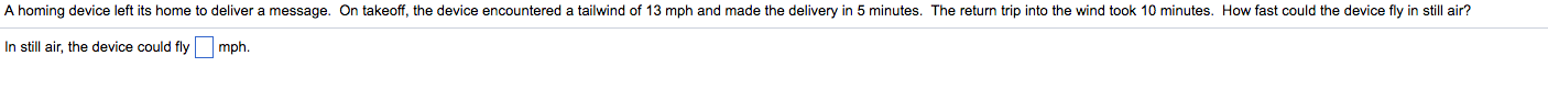 Solved A homing device left its home to deliver a message. | Chegg.com