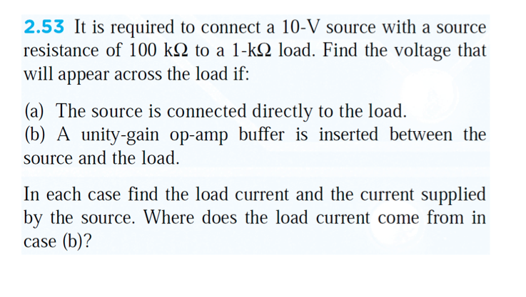 Solved It is required to connect a 10-V source with a source | Chegg.com