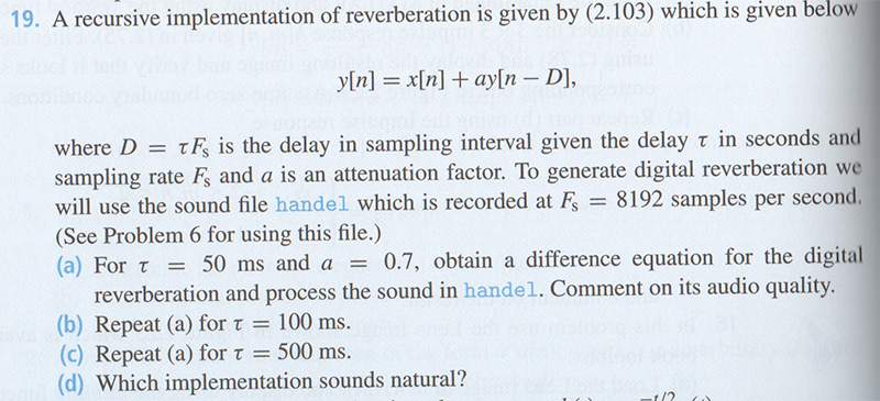 Solved Source: Applied Digital Signal Processing - Manolakis | Chegg.com Solved Source: Applied Digital Signal Processing - Manolakis | Chegg.com
