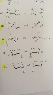 Solved Consider the following pairs of structures. Designate | Chegg.com