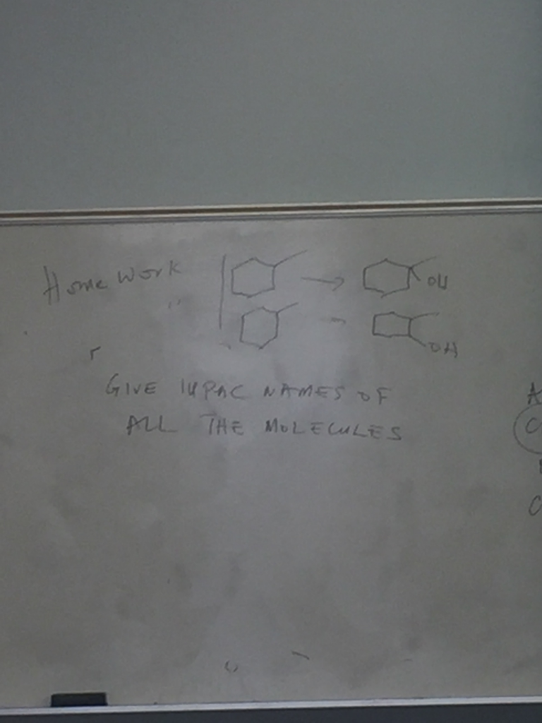 Solved Give IUPAC names of all the molecules | Chegg.com Solved Give IUPAC names of all the molecules | Chegg.com