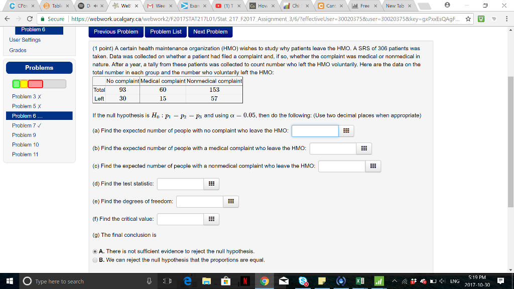 Solved Table > 을 Secure https://webwork.ucalgary a | Chegg.com